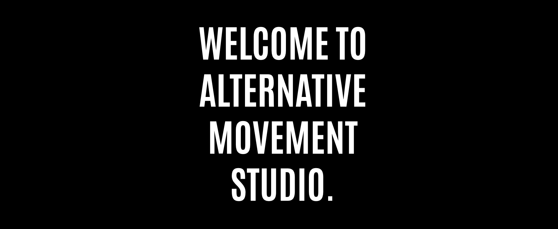 END OF AN ERA – Alternative Movement Studio and Alternative Activewear